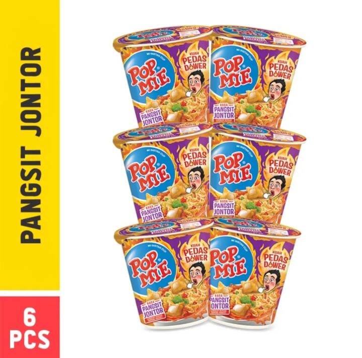 Pop mie pedas dower pangsit jontor - 6 pcs | Lazada Indonesia