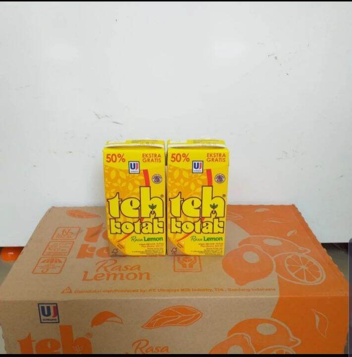 Teh Kotak Rasa Lemon 300 ML 1 Dus | Lazada Indonesia
