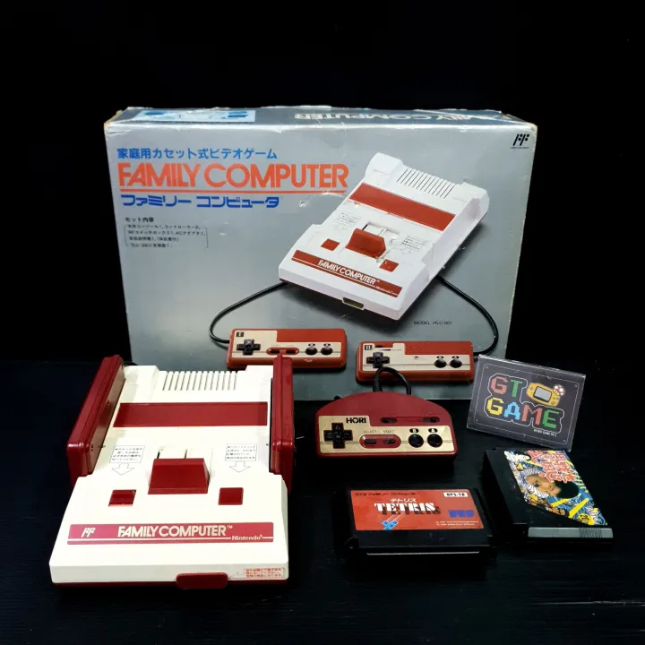 🕹 Nintendo Family computer FF Boxed 🕹 JAPAN 110v.🇯🇵🔋HVC-002 (1983) 90% ...