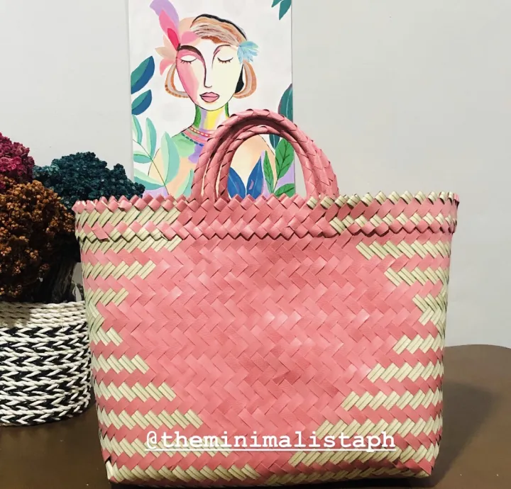 Bayong Bags/ Soft Plastic Bayong 💖 | Lazada PH