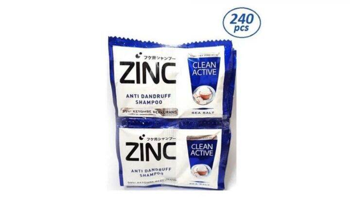 Zinc Shampoo Clean Active 10 ml | Lazada Indonesia