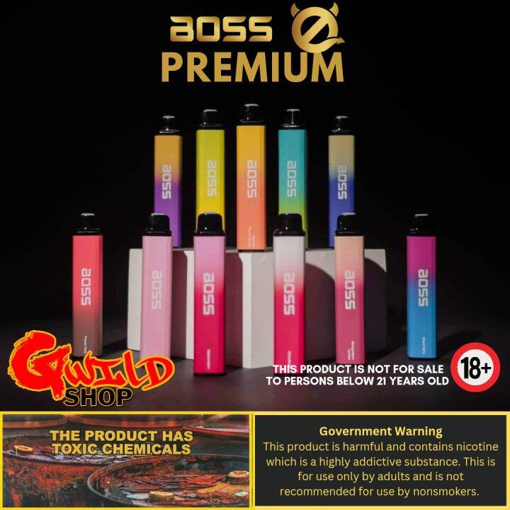 Boss • Disposable • PREMIUM • | Lazada PH
