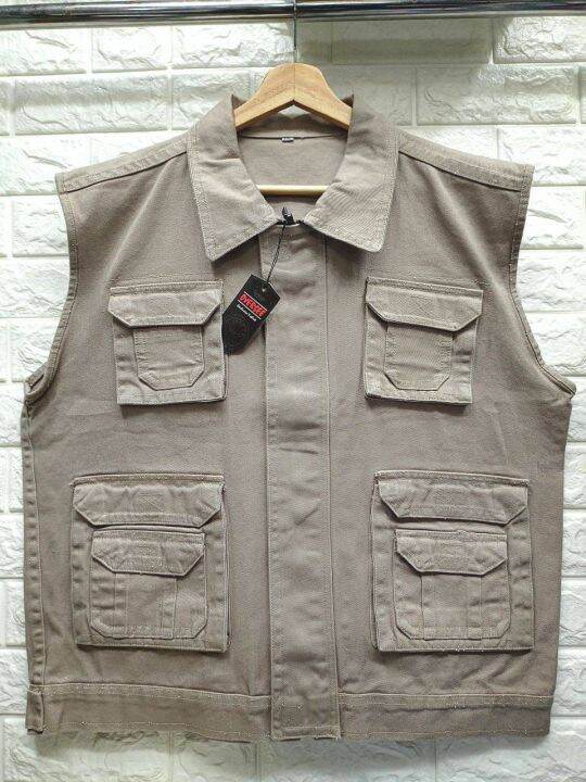 rompi wartawan mode kerah multi fungsi rompi tactical rompi premium ...