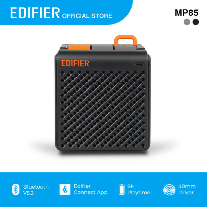 Edifier MP85 - Mini Portable Bluetooth Speaker | Built-in battery | Bt ...