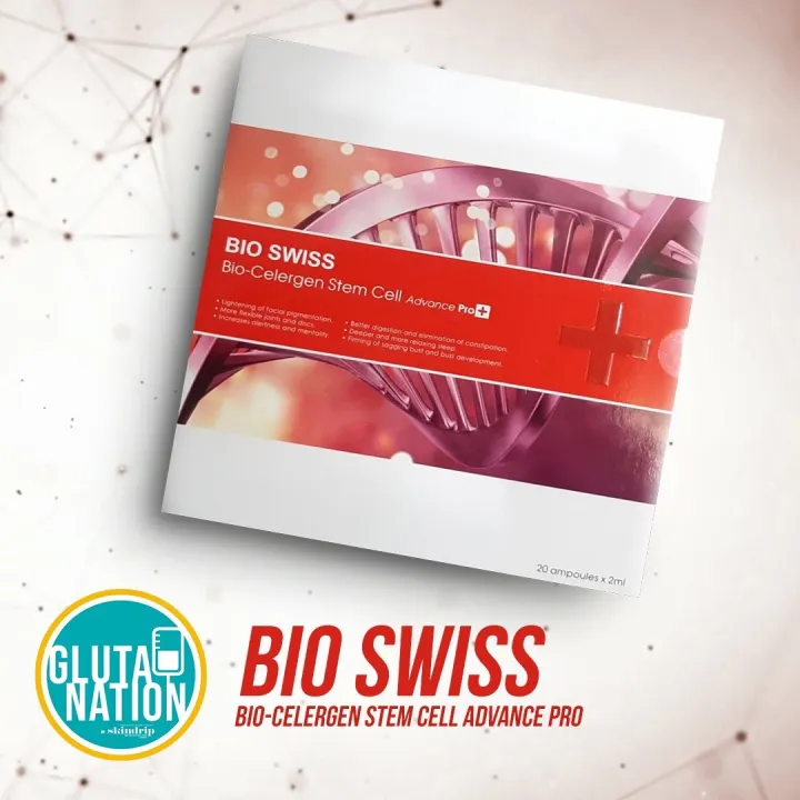 Bioswiss Stemcell 20 ampoules plus free 3 cc syringe | Lazada PH