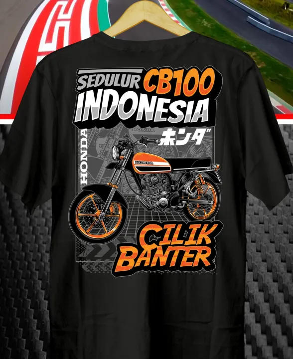 Kaos Motor CB100 Sedulur Indonesia // Kaos CB 100 | Lazada Indonesia
