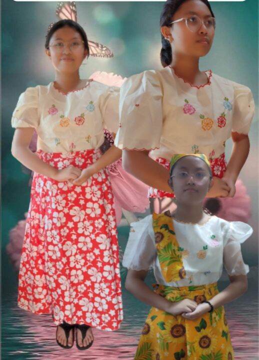 patadyong at kimona(kids) random prints and colors | Lazada PH