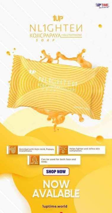 NLIGHTEN Kojic Papaya Soap with Glutathione | Lazada PH