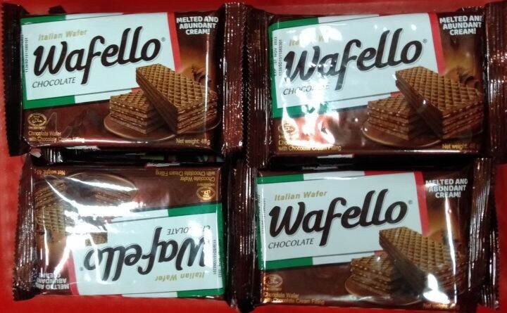 Wafello Chocolate Italian Waffer 4packs | Lazada PH