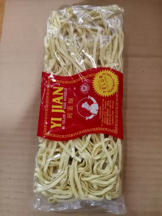 mie Yi Jian lebar 200gr | Lazada Indonesia