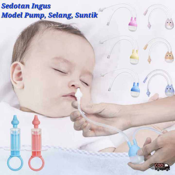 Selang Alat Sedot Penyedot Ingus Bayi Anak Suntikan Suntik Pembersih ...