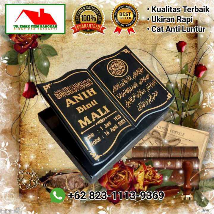Batu Nisan Model Buku 30x40 Full Granito | Lazada Indonesia Batu Nisan Model Buku 30x40 Full Granito | Lazada Indonesia