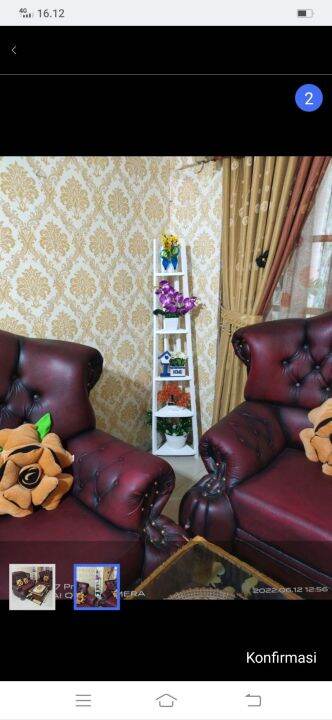 Rak sudut minimalis tinggi 150cm bahan kayu, rakitan sendiri | Lazada ...