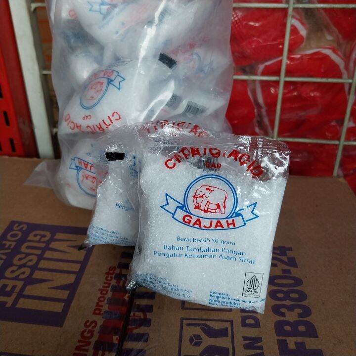 Sitrun citric acid citrun 50g | Lazada Indonesia