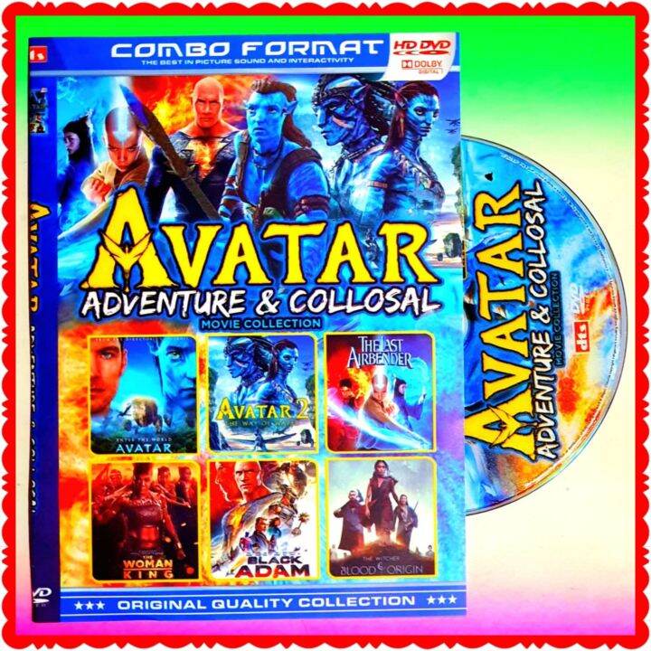 KUALITAS ORIGINAL HD-LENGKAP FULL BOX-KASET DVD FILM AVATAR THE WAY OF ...