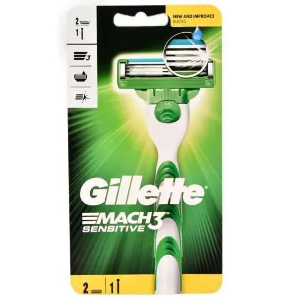 Gillette Mach3 Sensitive Razor | Lazada PH