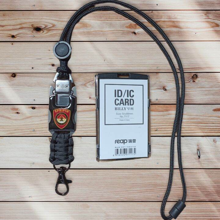 Tali Lanyard id card Logo Spripim polri | Lazada Indonesia