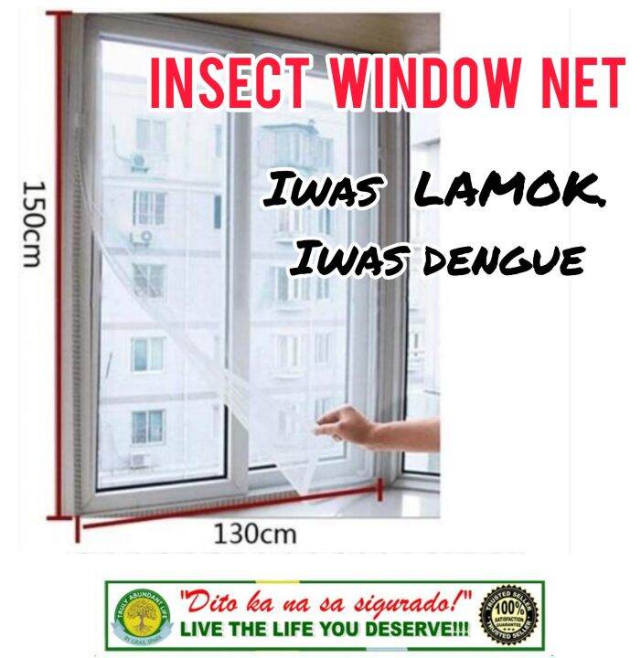 Truly Abundant Life/White Window Mesh Screen/by Grail Spark | Lazada PH