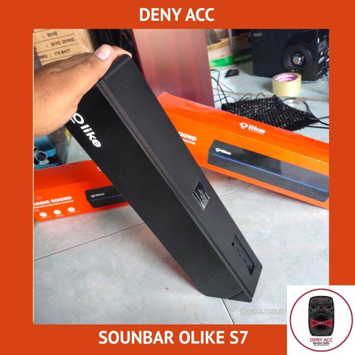 SPEAKER BLUETOOTH SOUNBAR OLIKE S7 SUARA GLERR | Lazada Indonesia