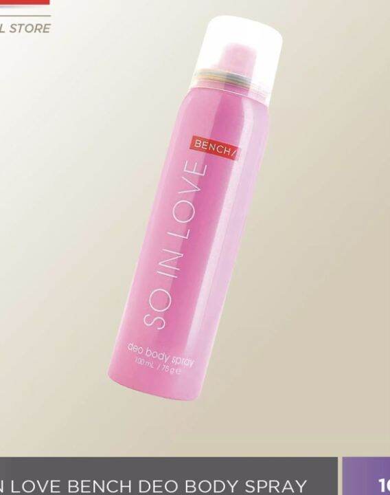 Bench So In Love Body Spray 100ml | Lazada
