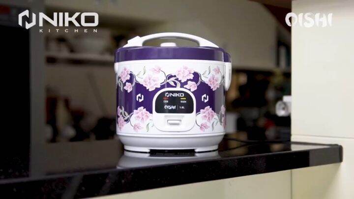 Mejikom Niko Oishi Batik 1.2 L Rice Cooker Tutup Kaca Transparan ...