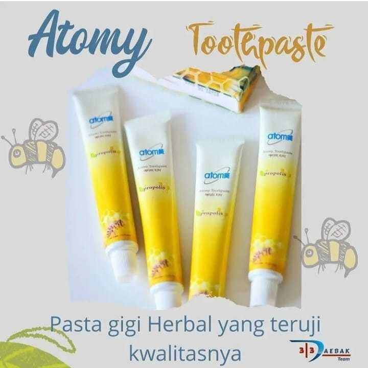 Atomy Toothpaste 50gr 1 box isi 4pc | Lazada Indonesia