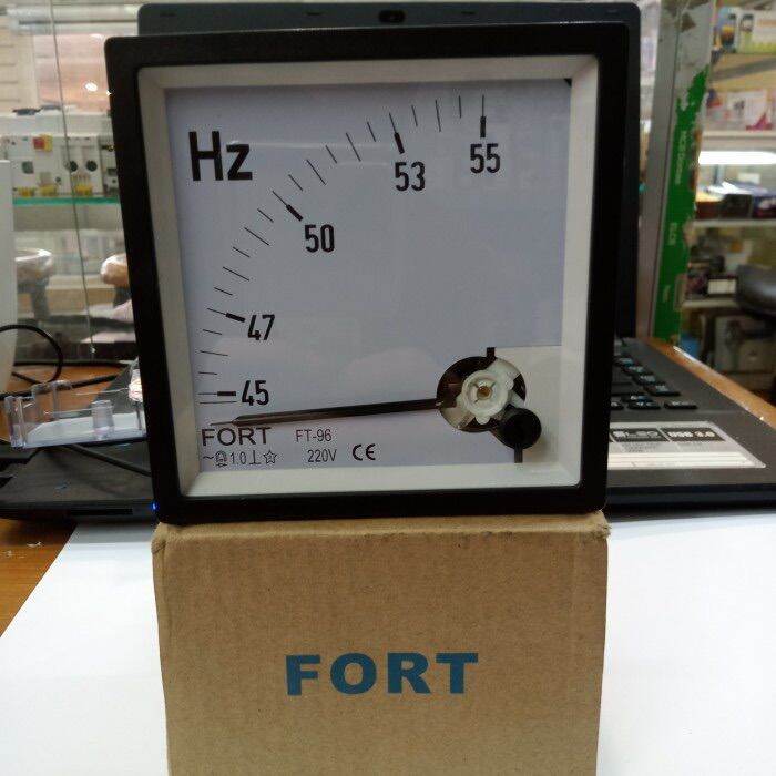 Frequency Meter atau Hz Meter Jarum ukuran 96x96 dan 72x72 | Lazada ...