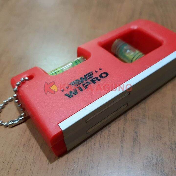 Waterpass Water Pass Wipro Magnet Mini Torpedo 4 inch Alat Ukur ...