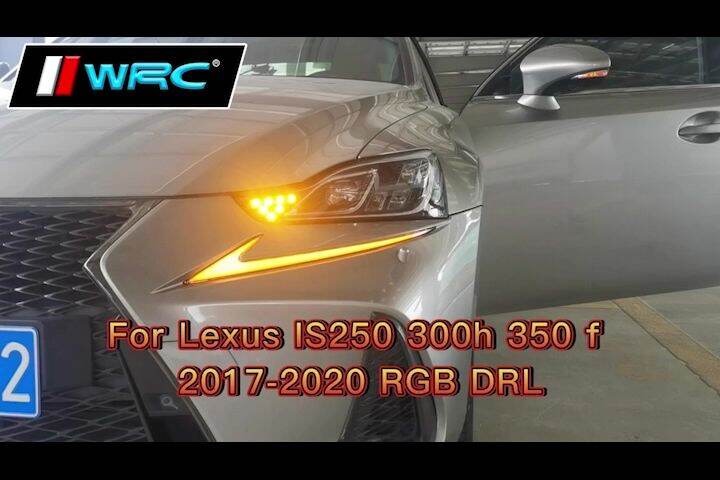 Lexus IS250 IS300 IS350 2013 - 2016 / 2017 - 2020 Dynamic RGB Front ...