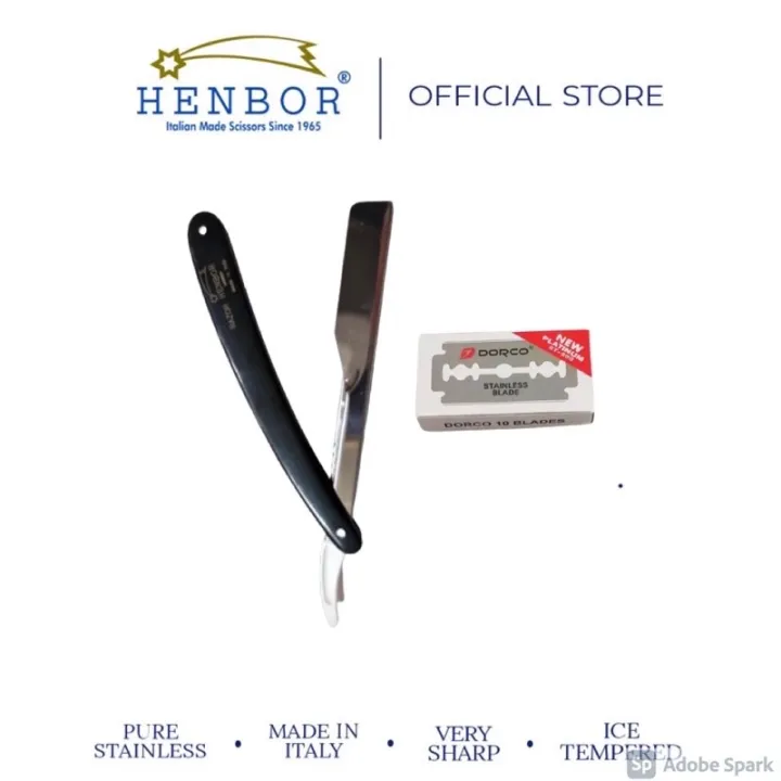 Henbor Barber Shaving Razor / Labaha | Lazada PH