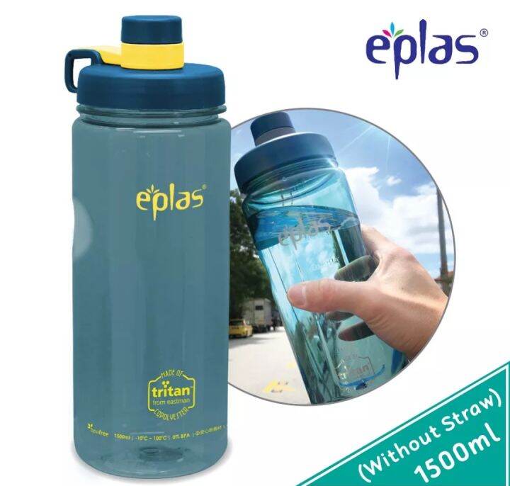 1.5 Liter Eplas BPA free Triton 1500ml 1500 ml 1.5l Water Container ...
