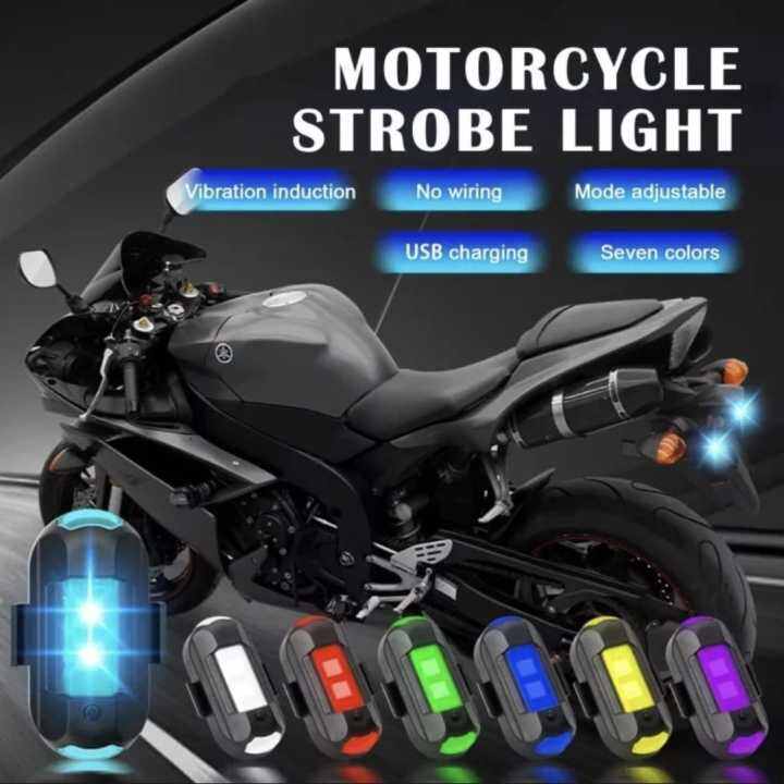 1 BUAH LAMPU STROBO RUNNING DAPAT DI ISI ULANG MOTOR MODIFIKASI LAMPU ...