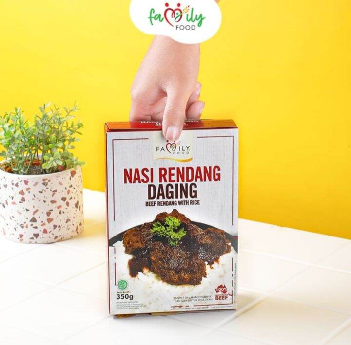 Nasi Rendang, Kari Ayam, Sapi Lada Hitam, Nasi Instant Siap Saji cocok ...