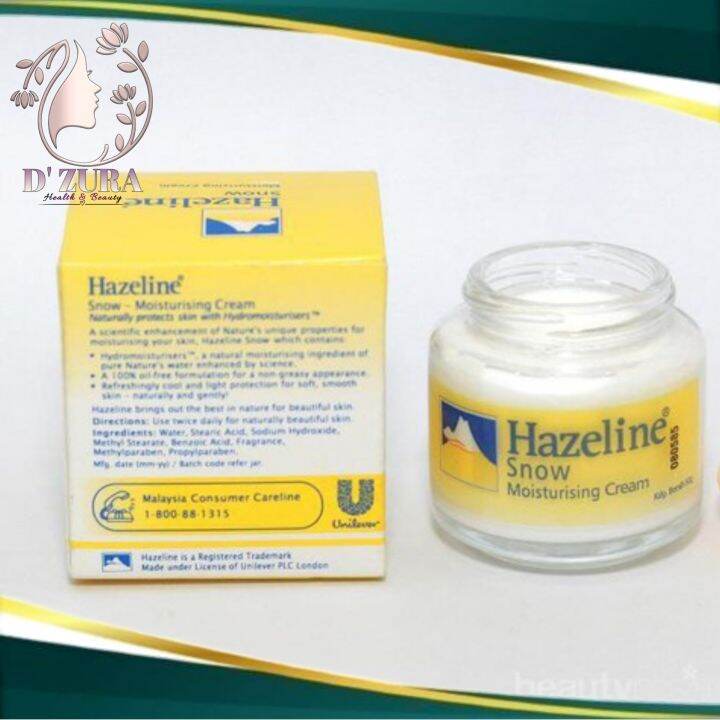 HAZELINE SNOW MOISTURISING CREAM 100 gr | Lazada Indonesia