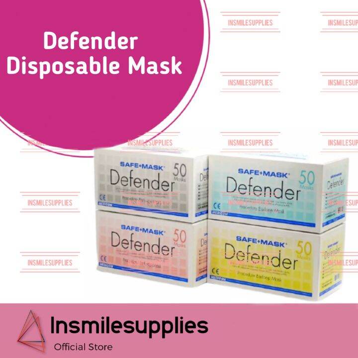 Defender Disposable Mask | Lazada PH