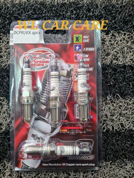 SGT 3X SPARK PLUG Compatible DCPR7EY (For Myvi 07, Myvi Lagi Best) | Lazada