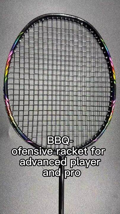 SALYWEE BBQ2.0 Super Light 8U Carbon Fiber Yonex Strung Badminton ...