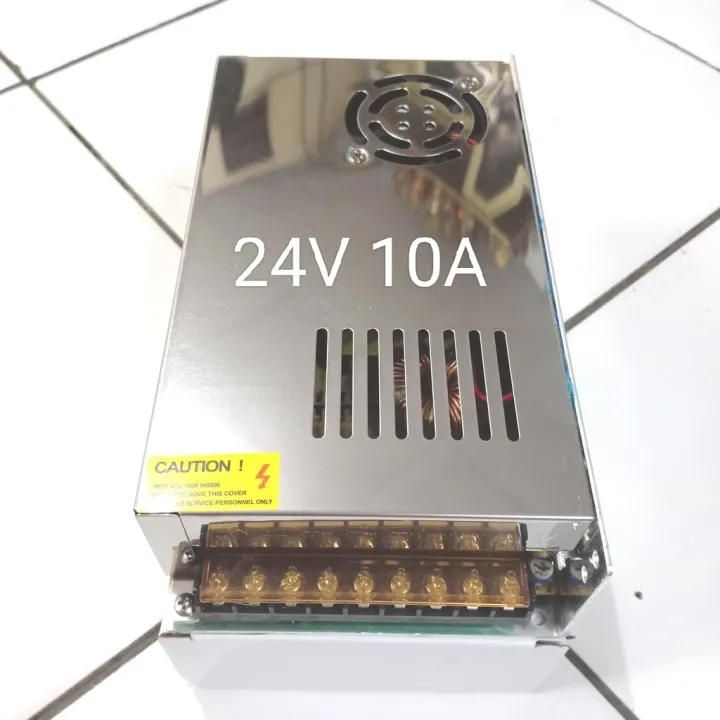 TRAVO POWER SUPPLY PSU 24 VOLT 10A ADAPTOR SWITCHING AC TO DC 24V 10 ...