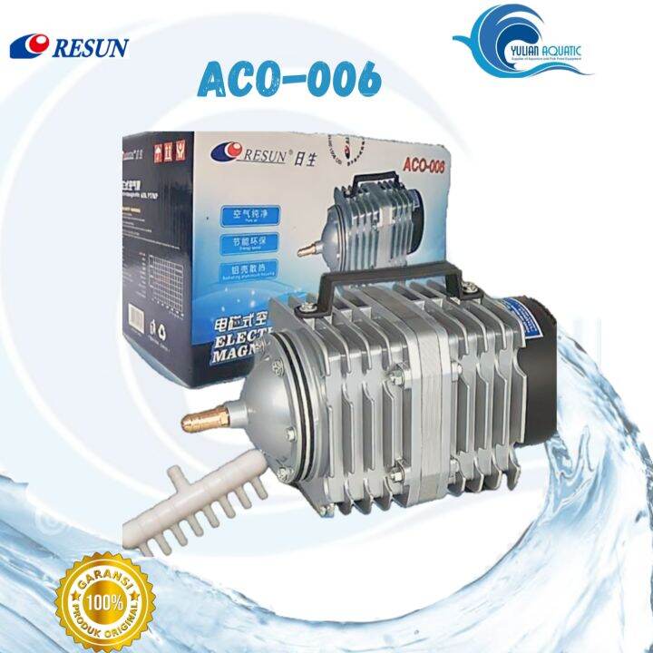 RESUN ACO-006 Pompa Udara Aerator Electromagnetic Air Compressor ...