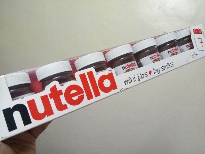 NUTELLA Mini Jars (30g x 7) - Product of ITALY (096R) | Lazada PH