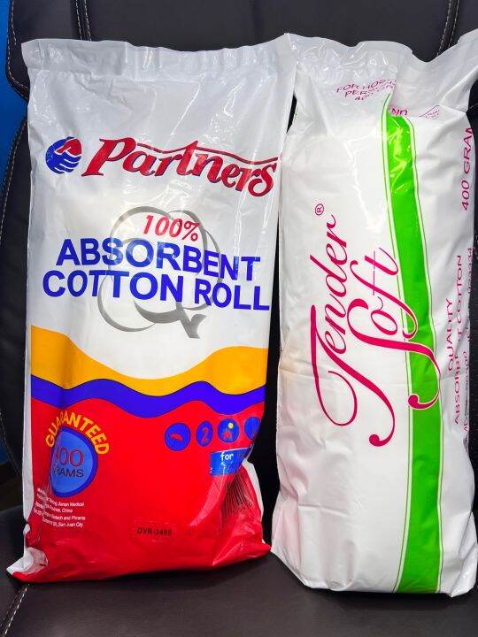 TENDER SOFT/ Partners Cotton Roll 400g | Lazada PH