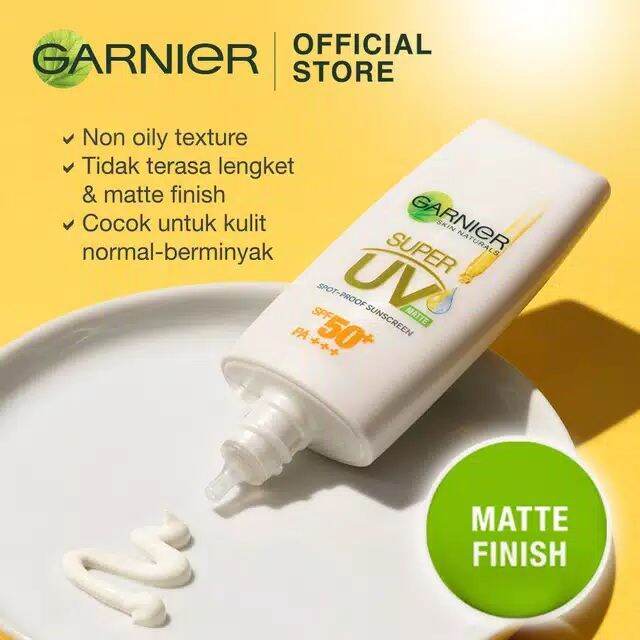FittingRoomBeauty™ --- Garnier sunscreen SPF 50 matte finish | Lazada ...
