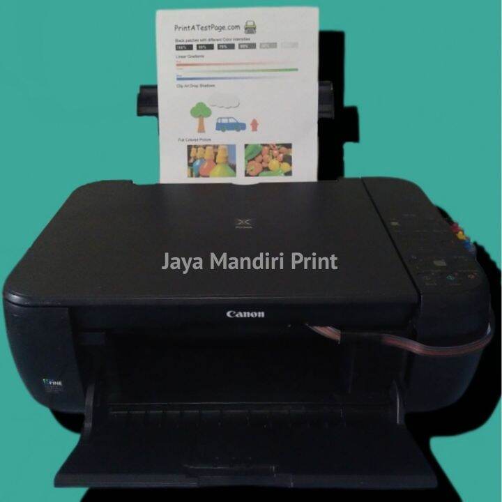Printer Canon Mp287 Scan Fotocopy A4 Modif Infus Siap Pakai | Lazada ...