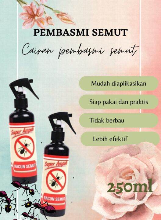 Pembasmi semut obat semut anti semut semprot 250ml | Lazada Indonesia