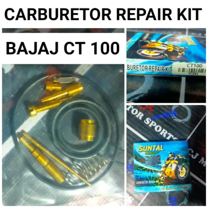 CT 100 CARB REPAIR KIT CARBURETOR REPAIR KIT SUNTAL | Lazada PH