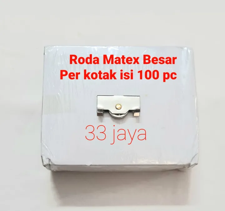 Roda Matex Pintu Sliding Besar M isi 100 Pc Per Kotak | Lazada Indonesia