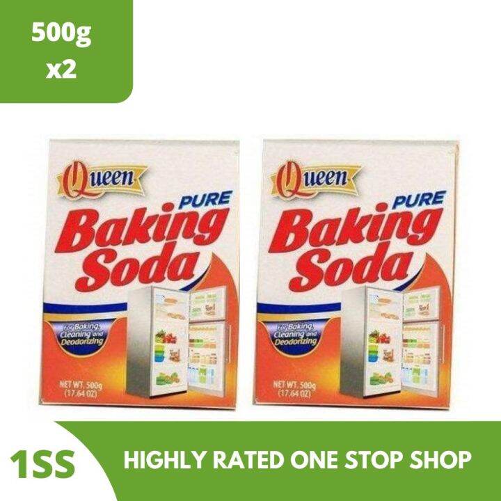 Queen Pure Baking Soda, 500g Set of 2 | Lazada PH