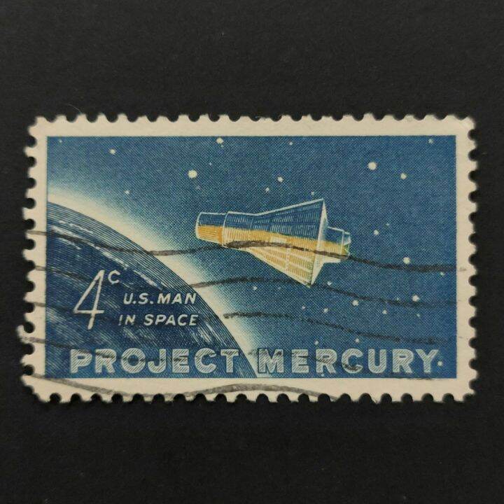 1962 Stamp USA-Complete Meaningful Used Stamp-4c Project Mercury | Lazada