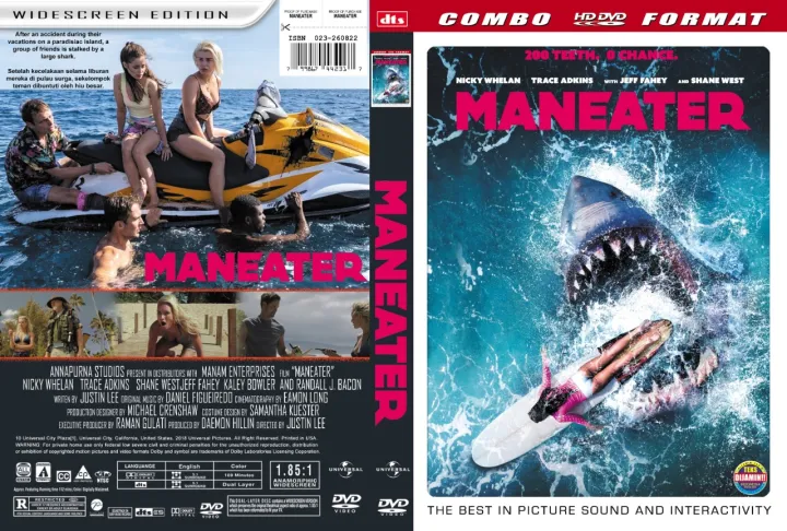 Kaset Dvd Film Action Thiller: MANEATER 2022 | Lazada Indonesia