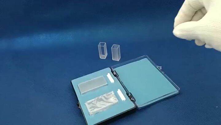 Quartz Cuvette / Kuvet Kuarsa / Kuvet Spektrofotometer 2PCS 10mm ...